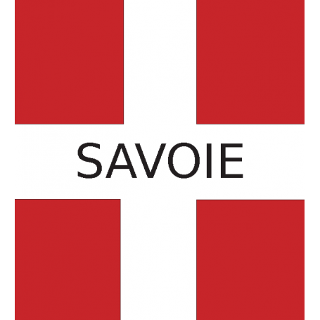 Stickers Savoie pour plaque d'immatriculation